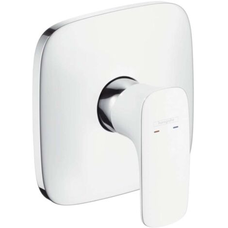 Hansgrohe PuraVida - Mitigeur de douche encastré, blanc/chrome 15665400