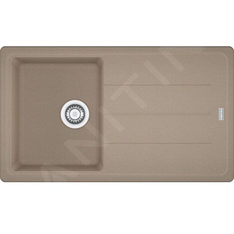 Franke Basis - Évier en fragranit BFG 611-86, 86x50 cm, cachemire 114. ...