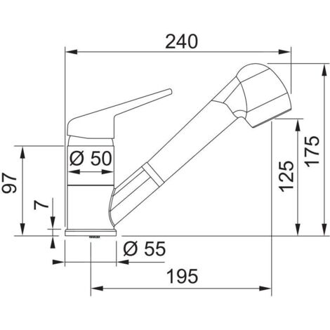 Franke Colonnes - Kit de cuisine G55, évier en granite BFG 611-62, onyx ...