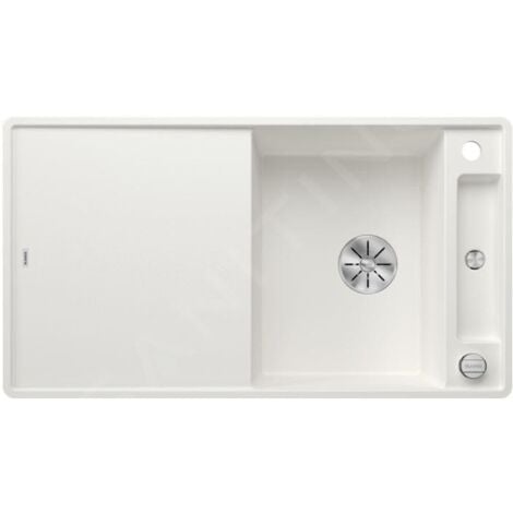 Blanco Axia III 5 - Évier en silgranit, 905x500 mm, avec commande de vidage et accessoires ...
