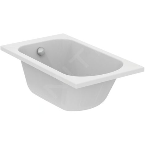 Ideal Standard Simplicity - Baignoire 1.200x700 mm, blanc W004001