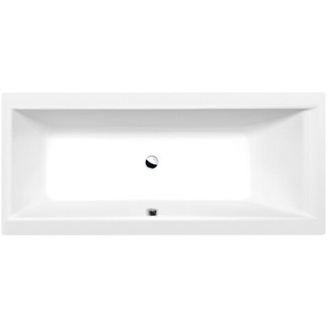 CLEO Bain rectangulaire 160x70x48cm, Matt blanc