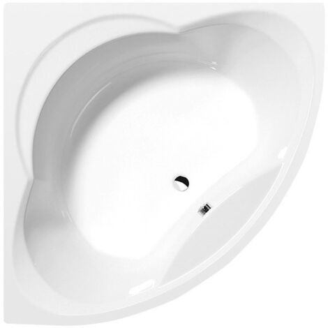 Bain de coin ALEXANDRA 140x140x42cm, Blanc