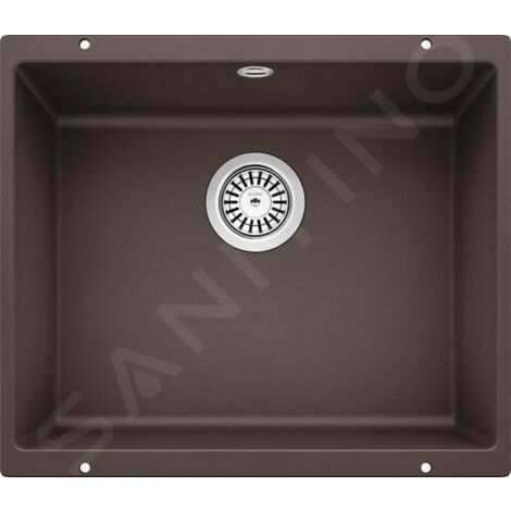 Blanco Rotan 500 - Évier en silgranit, 530x460 mm, café 521353