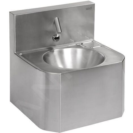 Sanela Lavabos en inox - Lavabo suspendu en inox avec appareil ALS, 24V ...