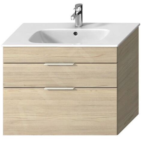 Jika Deep - Meuble avec lavabo, 780x418x607 mm, frêne H41J6154025141