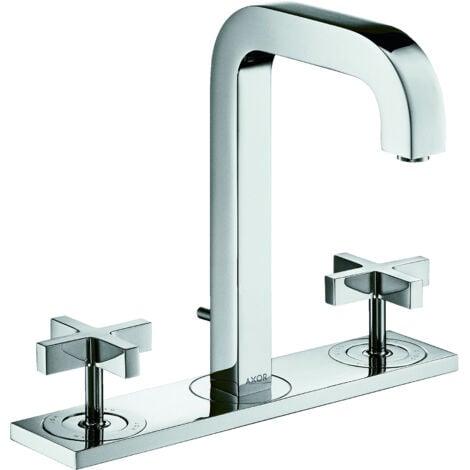 Axor Citterio - Mitigeur de lavabo avec vidage, installation à 3 trous ...