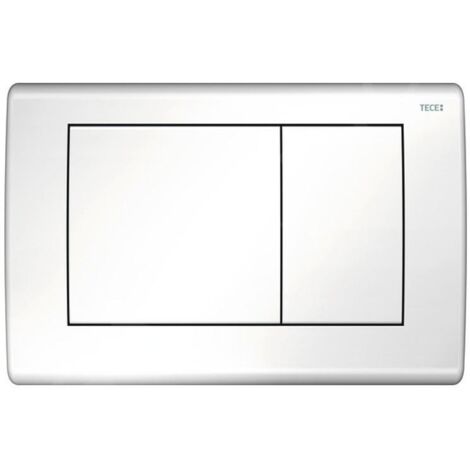 Tece TECEplanus - Commande de chasse d'eau, blanc brillant 9240324