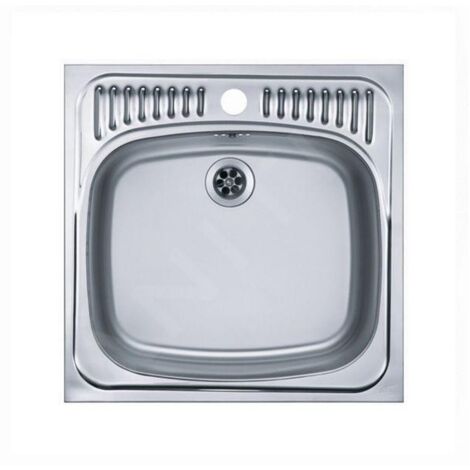 Alveus Basic - Évier 465x465 mm, inox 1008825