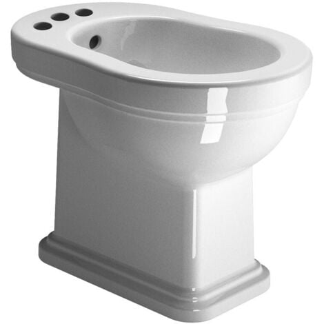 CLASSIC bidet 37x54cm, 3 trous, blanc ExtraGlaze