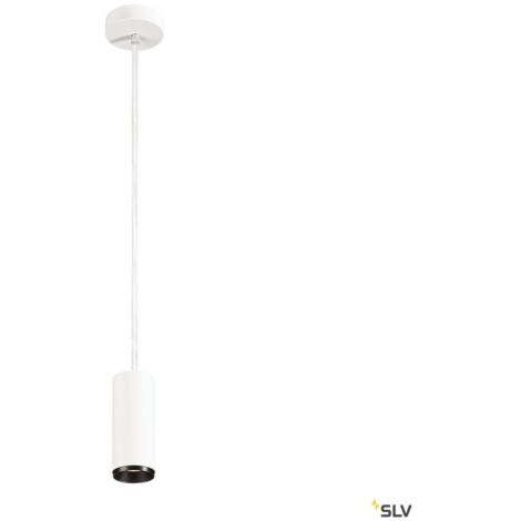 Lampe suspendue Numinos S Dali SLV blanc et noir 4000K raccord 1004456 ...