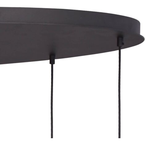 Lampe suspendue ovale Lazise Oval 8x Ø 20cm doré - 2644-05-05-160-60820