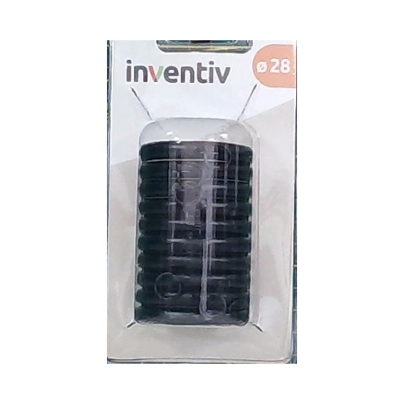 Anneau Noir Mat D28 INVENTIV - Décoration & Bricolage