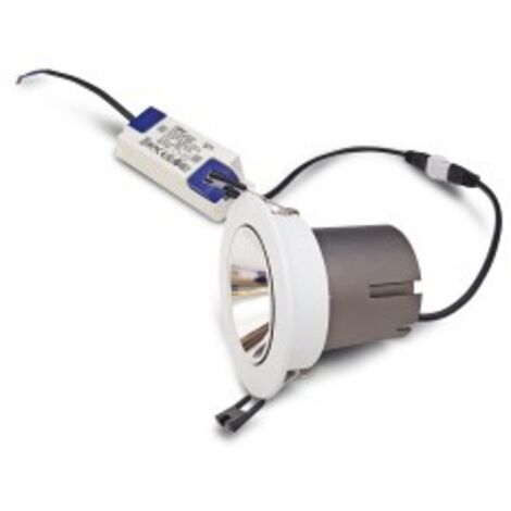 Spot LED Encastré Rond Orientable - Blanc Chaud 720 Lumens