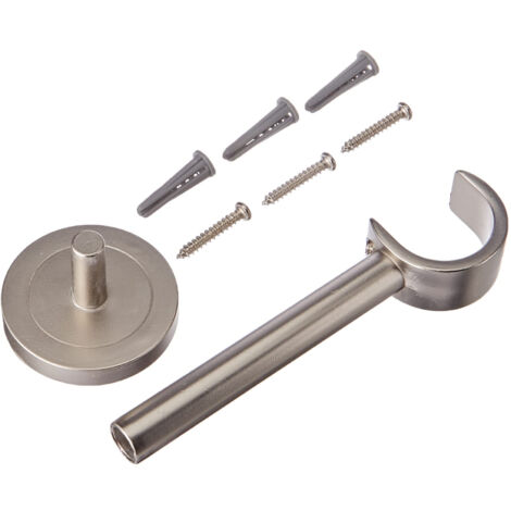 Support Tringle Rideaux Ateliers 28 - Nickel Satiné