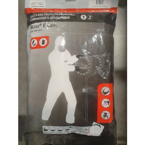 Combinaison Honeywell Mutex E Light - Type 5/6