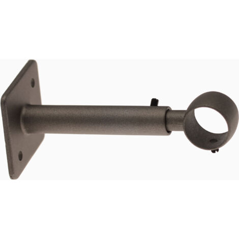 1 Support Mur Réglable - Graphite - 9-14CM - Diamètre 20