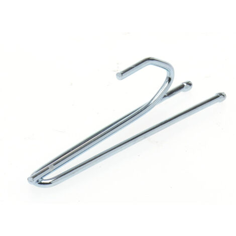 Crochet Rideau Ateliers28 - Acier Chromé