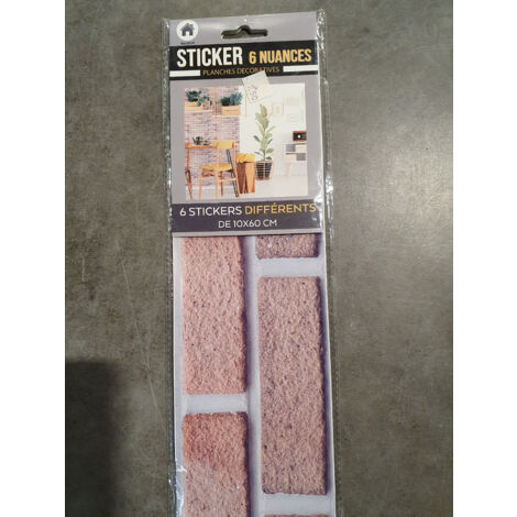 Stickers Muraux Briques - Effet Réaliste