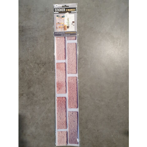 Stickers Muraux Briques - Effet Réaliste