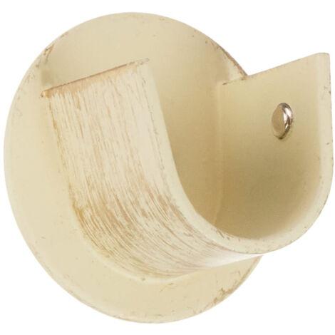 Support Tringle Rideaux Ateliers 28 - Patine Ivoire