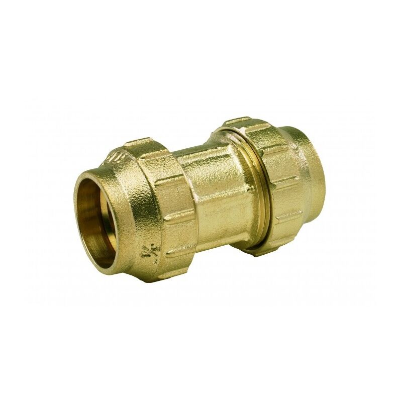 Manchon double avec écrou externe RACCORDS LAITON - ARCO Dimensions : 32 mm