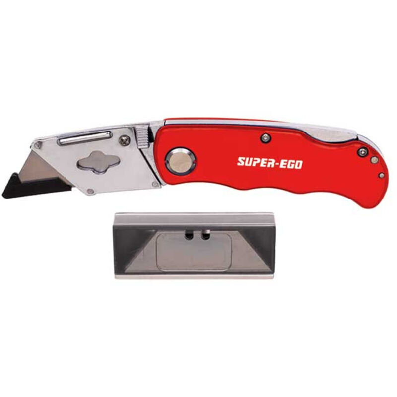 Couteau rasoir + 10 lames - SUPER-EGO