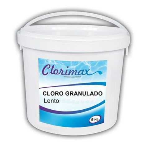 Chlore lent en granulés 5 kg - CLORIMAX