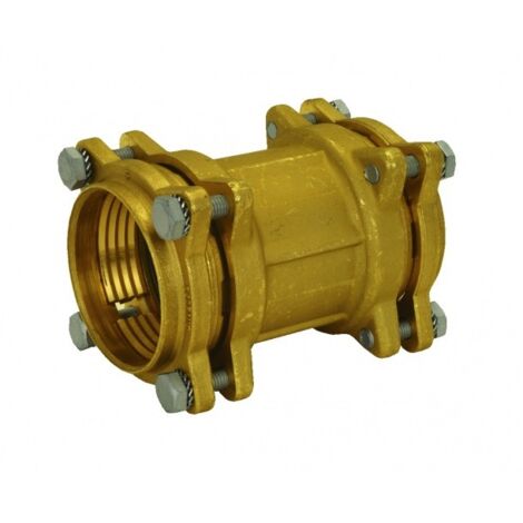 Manchon double RACCORDS EN LAITON - ARCH Dimensions : 90 mm