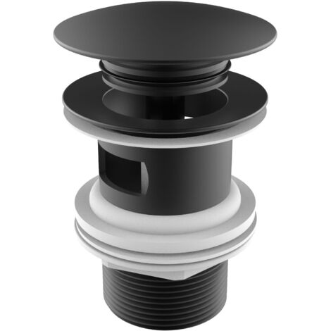 Roca A5054015NB bonde clic-clac noir mate pour lavabo et vasque de ...