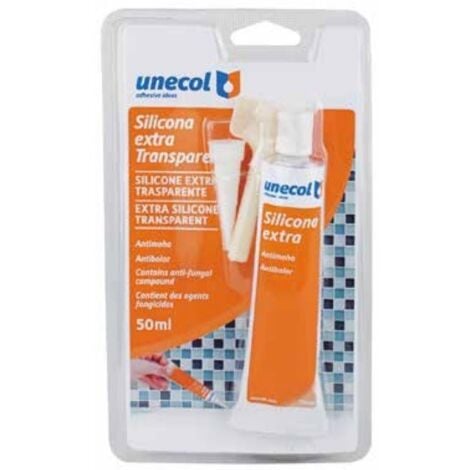 Silicone extra transparent 50 ml - UNECOL
