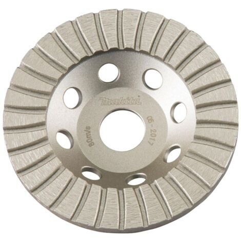 Makita Disques diamantés 115 mm - 22,23 mm - Turbo