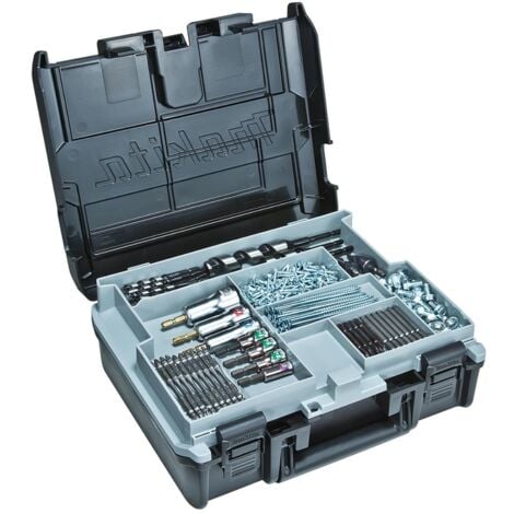 Coffret de vis Makita noir avec grand compartiment pour petites pièces ...