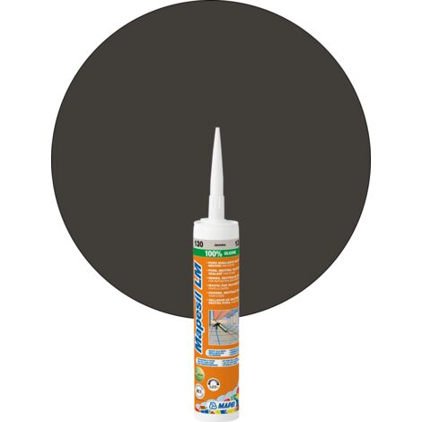 MAPESIL LM 310ml Mastic façade et pierre MAPEI - 120 Noir