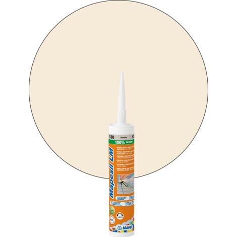 MAPESIL LM 310ml Mastic façade et pierre MAPEI - 130 Jasmin