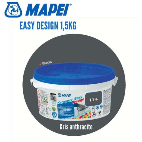 Joint époxy Kerapoxy Easy Design MAPEI 114 Anthracite - 1,5 Kg