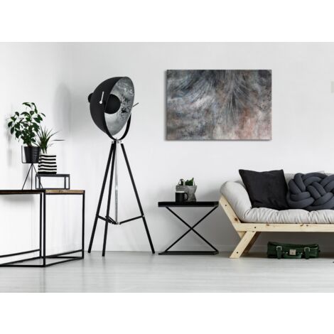 Cuadro decorativo en lienzo con impresión premium de 1 parte sobre marco de madera Patrón de ...