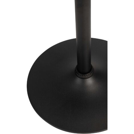 Mesa de bar regulable en altura Ø60 cm – Tablero redondo de madera ...