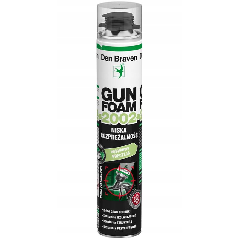 Mousse pour pistolet à faible foisonnement Gun Foam 750ml Gunfoam 2002 ...