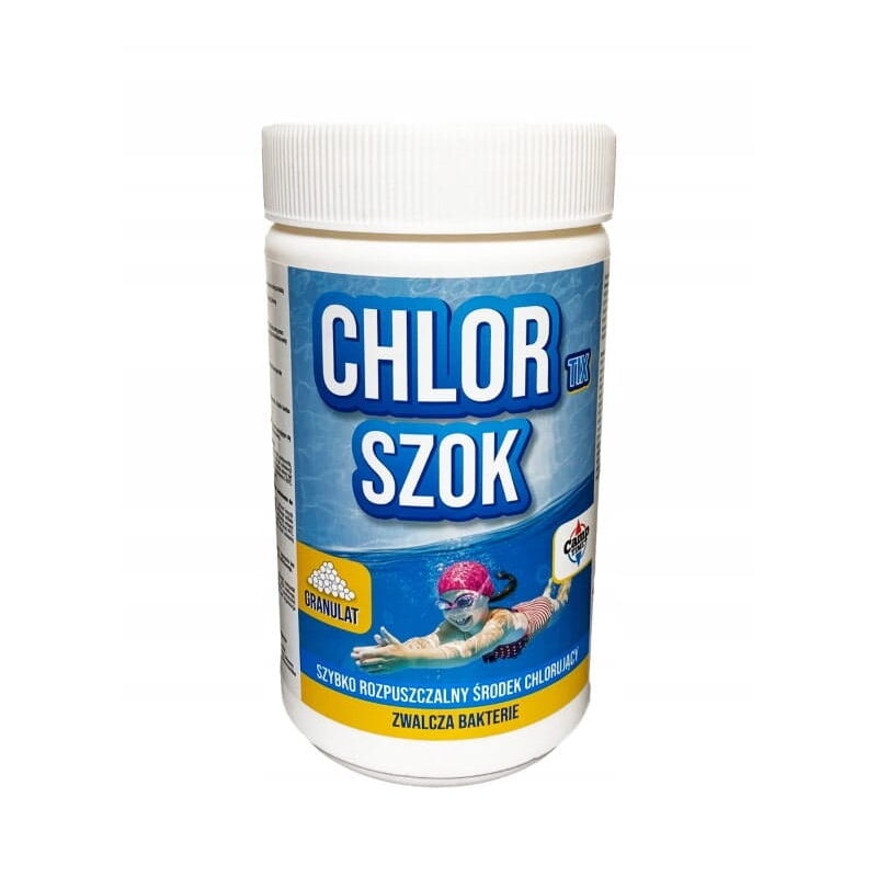 Chlore pour piscine granulé Chlortix Shock 1kg