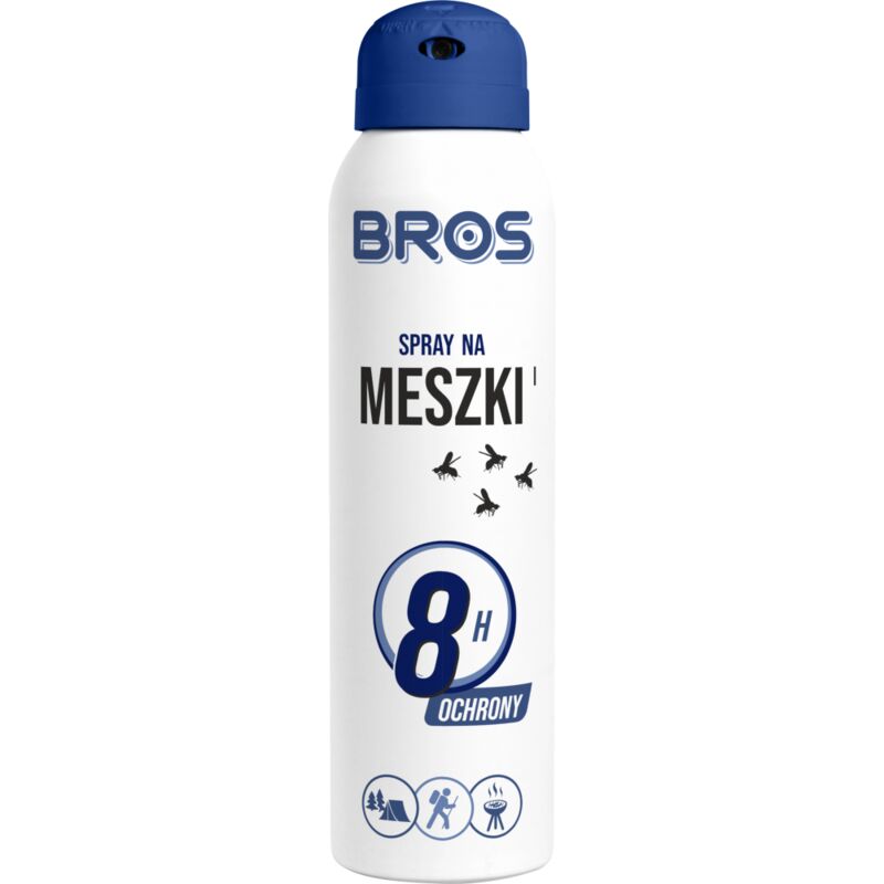Spray BROS 90 ml pour moucherons et insectes - Protection jusqu'à 8 heures