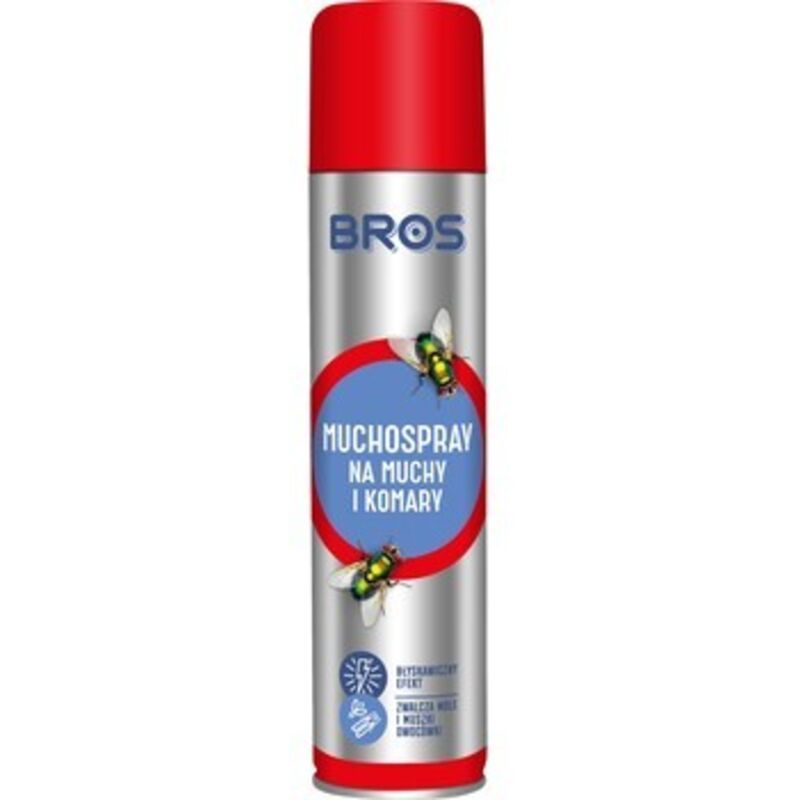 Bros Muchospray 750 ml - aérosol efficace contre les insectes volants ...