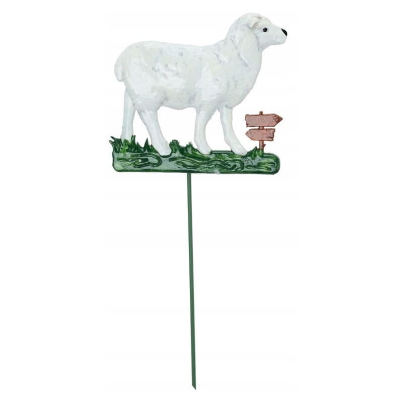 Décoration de jardin en forme d'animaux sur bâton 42 cm