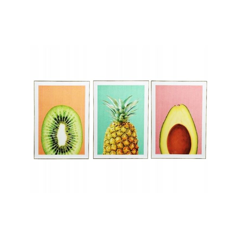 Tableau mural de fruits 50x70cm