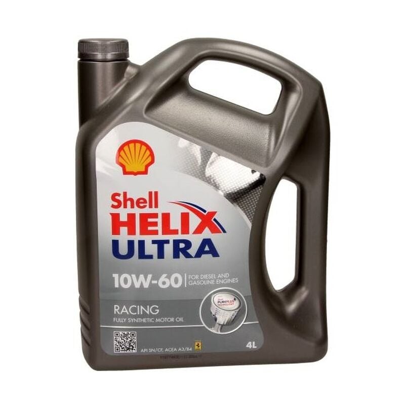 HUILE SHELL 10W60 4L HELIX ULTRA RACING SN/CF