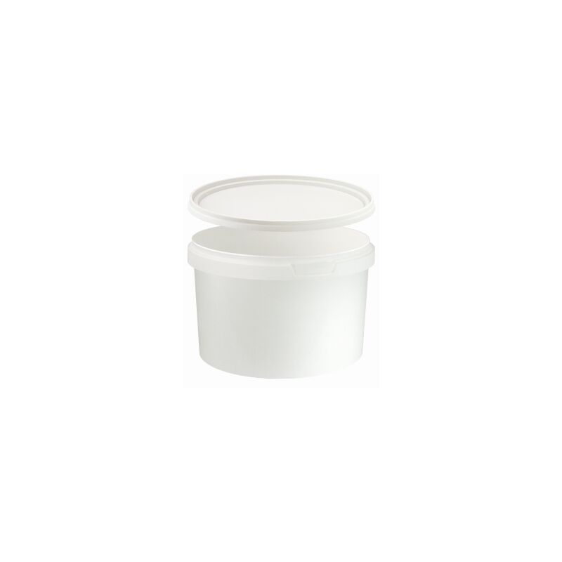 BOLL RÉCIPIENT PLASTIQUE PP BLANC AVEC COUVERCLE 550ML