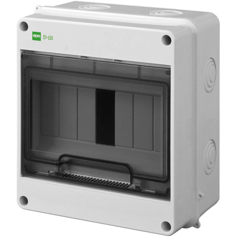 Tableau de distribution en saillie EP-LUX PLUS 7 modules IP55 avec rail ...