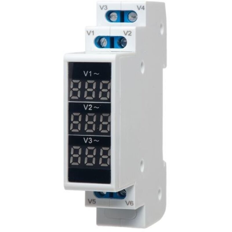 Voltmètre modulaire 3F (80-500VAC)