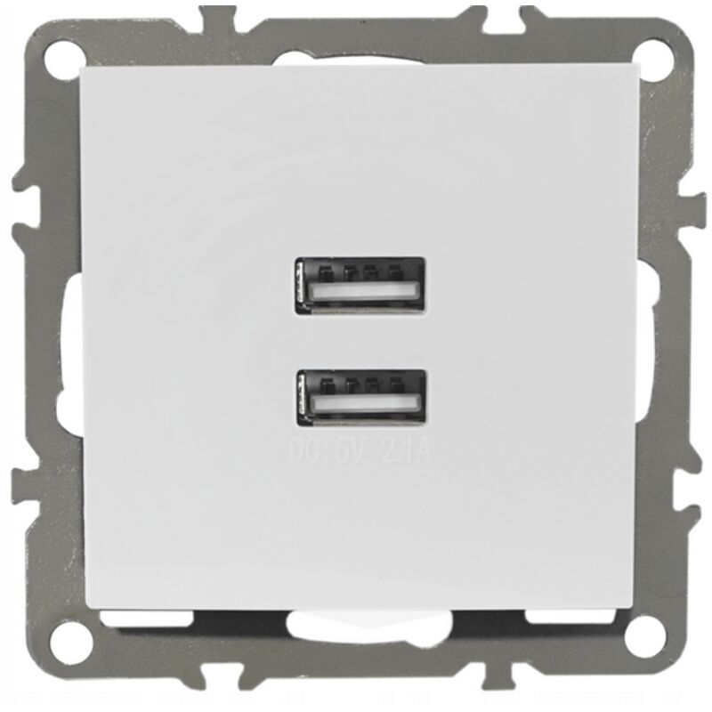 Prise USB encastrée QUADRA 2