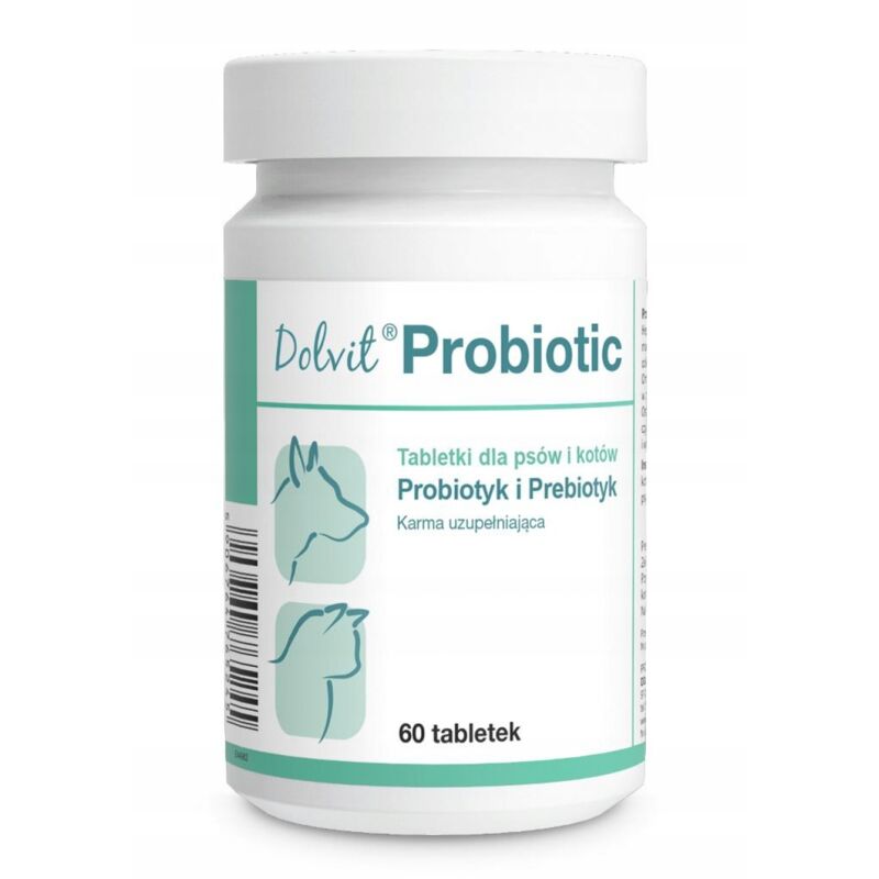 Dolvit Probiotic probiotique et prébiotique pour chiens et chats 60 ...